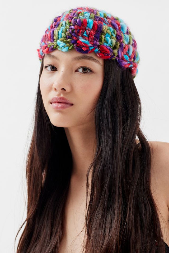 Chunky Knit Crochet Cap Beanie | Urban Outfitters
