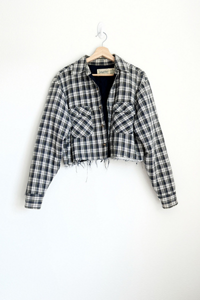Vintage Reworked Thermal Flannel | Urban Outfitters
