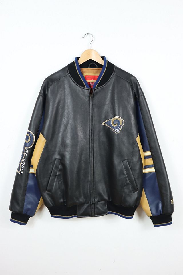 Vintage St. Louis Rams Full Zip Bomber Jacket | Urban Outfitters