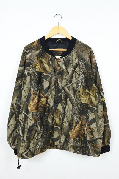 Vintage Camo Snap Button Jacket | Urban Outfitters