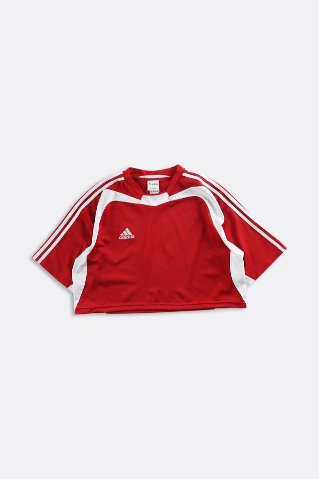 Frankie Collective Rework Adidas Crop Jersey 003 | Urban Outfitters