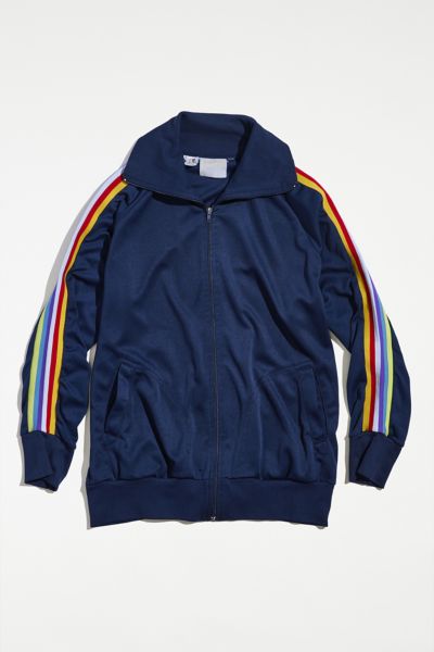 Vintage Rainbow Stripe Track Jacket | Urban Outfitters