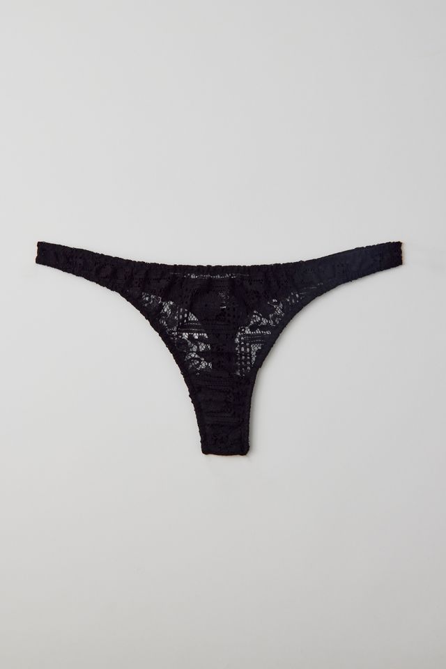 Only Hearts Lisbon Lace Thong | Urban Outfitters