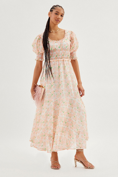 Sister Jane Tilly Floral Midi Dress | Urban Outfitters