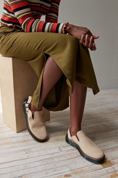 Dr. Martens Women's Carlson Suede Slingback Mule | Urban Outfitters