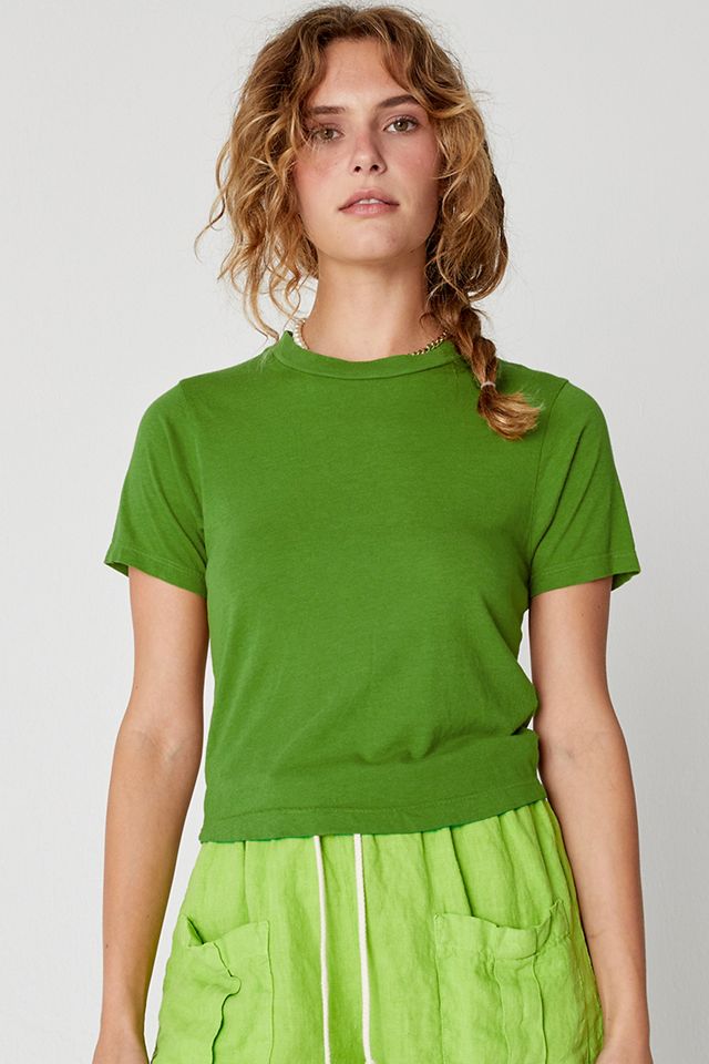 Back Beat Co. Cotton + Hemp O.G Crop Tee | Urban Outfitters