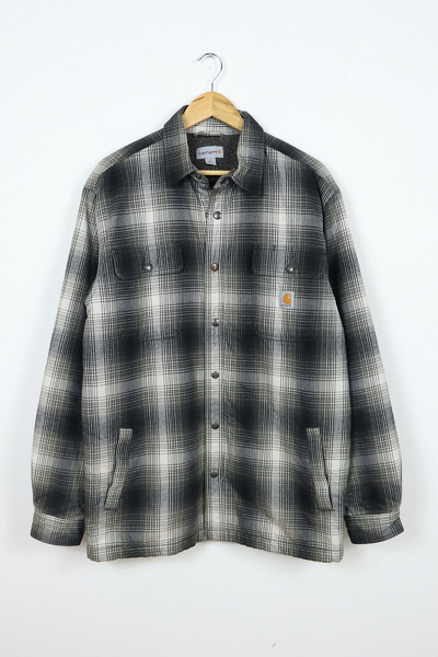 Vintage Carhartt Sherpa Lined Snap Button Jacket | Urban Outfitters