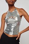 Diesel T-SALILA Metallic Halter Top | Urban Outfitters