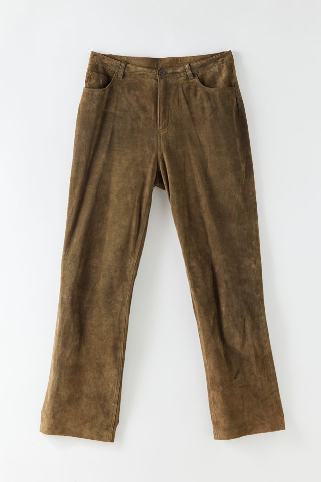 Vintage Suede Pant | Urban Outfitters