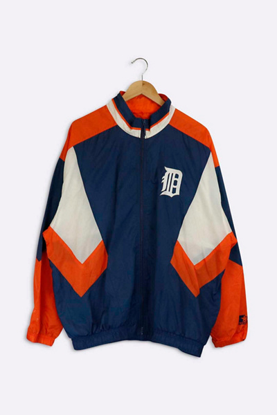 Vintage MLB Starter Detroit Tigers Track Jacket | Urban Outfitters