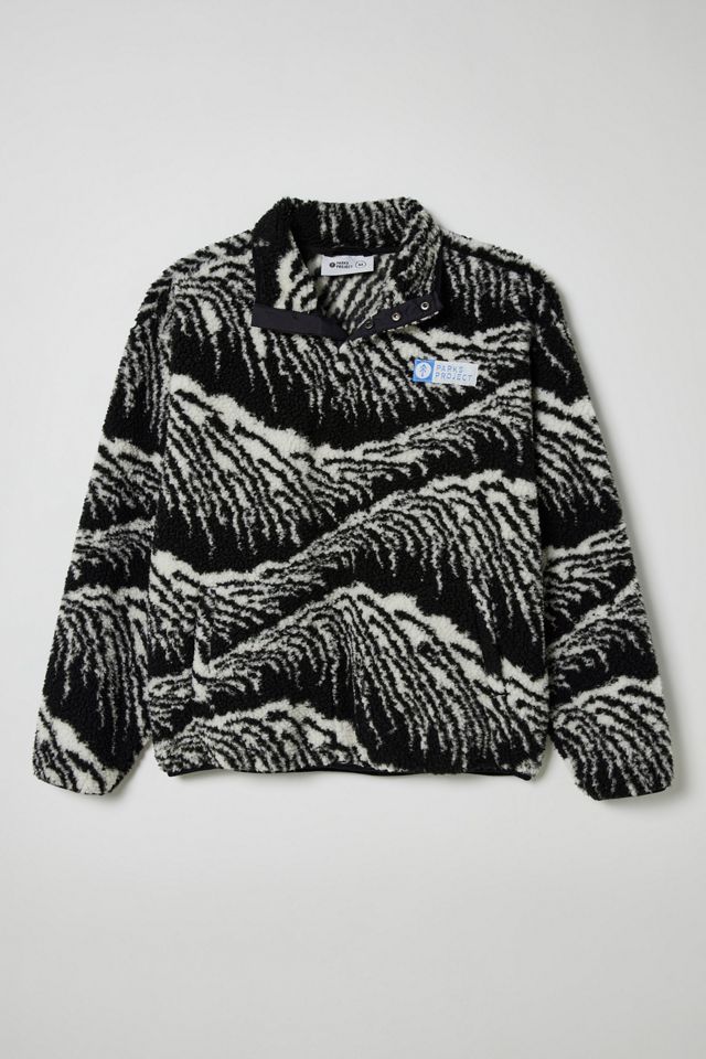 Parks Project Acadia Pile Fleece Pullover Mock Neck Sweatshirt | Urban ...