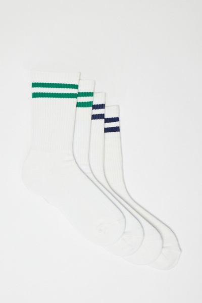 Double Stripe Crew Sock 2-Pack | Urban Outfitters