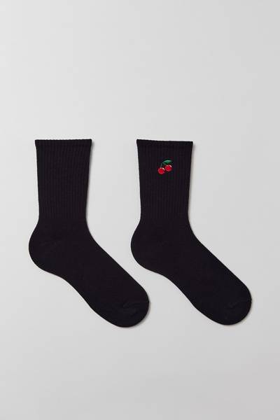 Cherry Icon Crew Sock | Urban Outfitters Canada