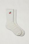 Cherry Icon Crew Sock | Urban Outfitters Canada