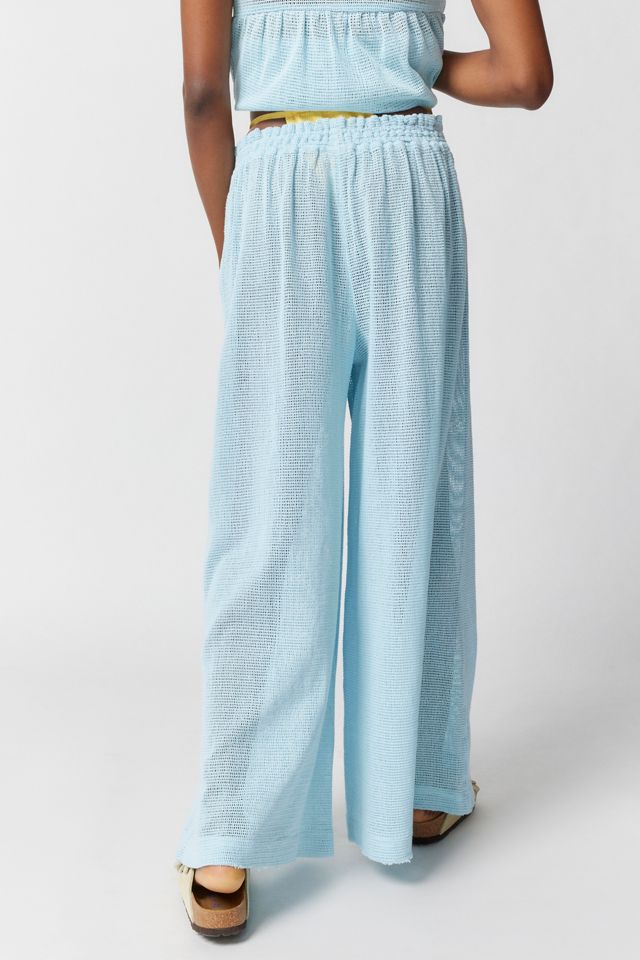 Out From Under Demi Mesh Wide-Leg Pant | Urban Outfitters Canada