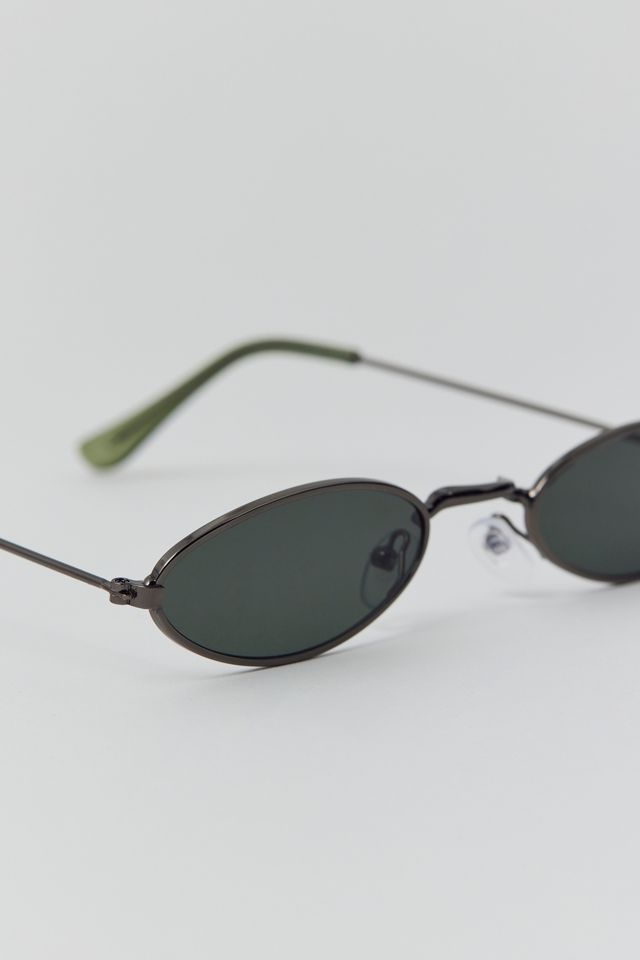 PJ Micro Metal Oval Sunglasses | Urban Outfitters