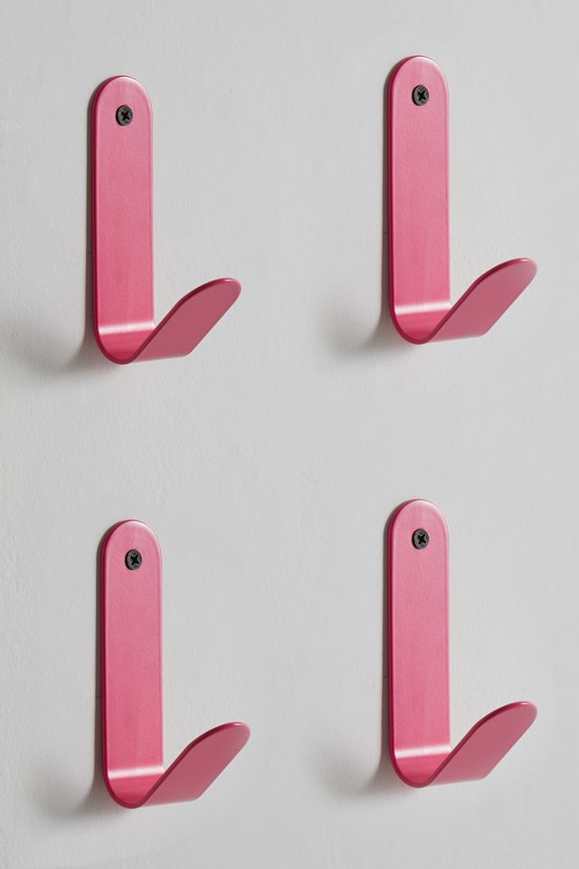 Lea Metal Wall Hook - Set Of 4 | Urban Outfitters