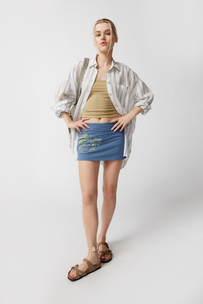 Out From Under Bec Graphic Low-Rise Skort | Urban Outfitters