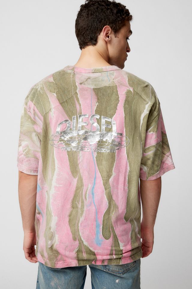 Diesel Dyed Tee | Urban Outfitters