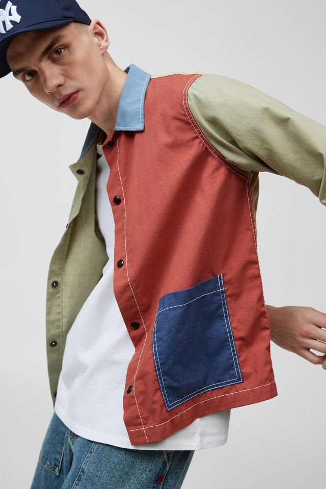 Urban Renewal Remade Colorblock Jacket | Urban Outfitters Canada