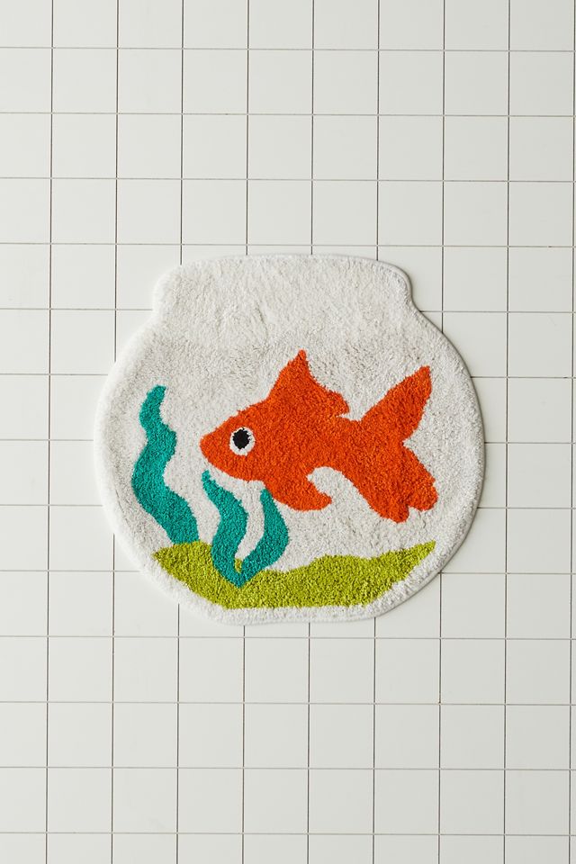 Fishbowl Bath Mat | Urban Outfitters