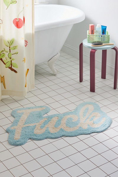 F*** Tufted Bath Mat | Urban Outfitters