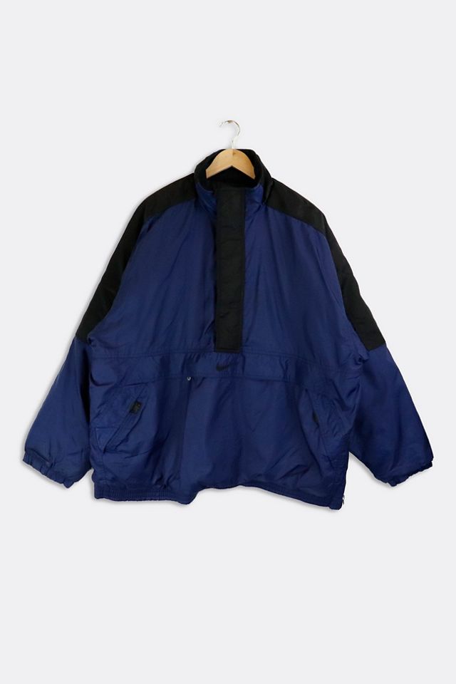 Vintage Nike Half Zip Up Bomber Jacket | Urban Outfitters