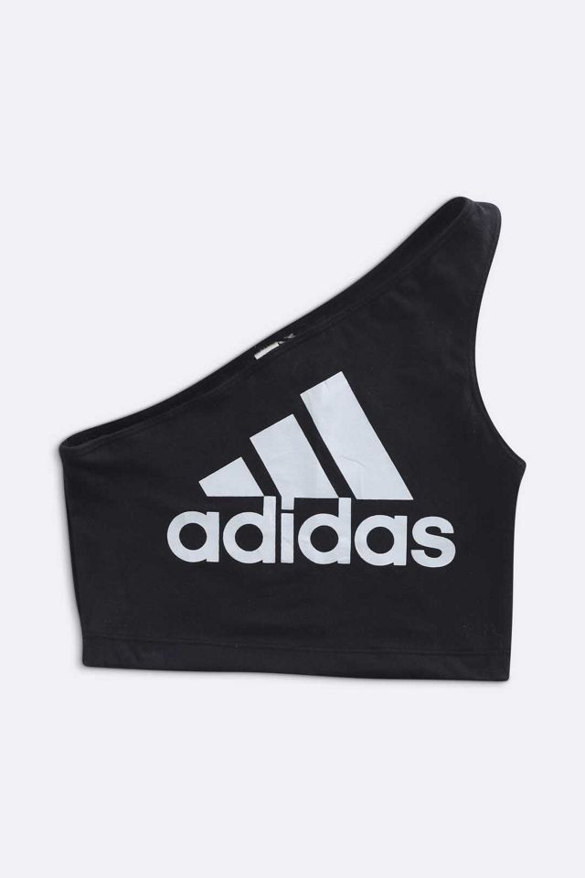 Frankie Collective Rework Adidas One Shoulder Tank 044 | Urban Outfitters