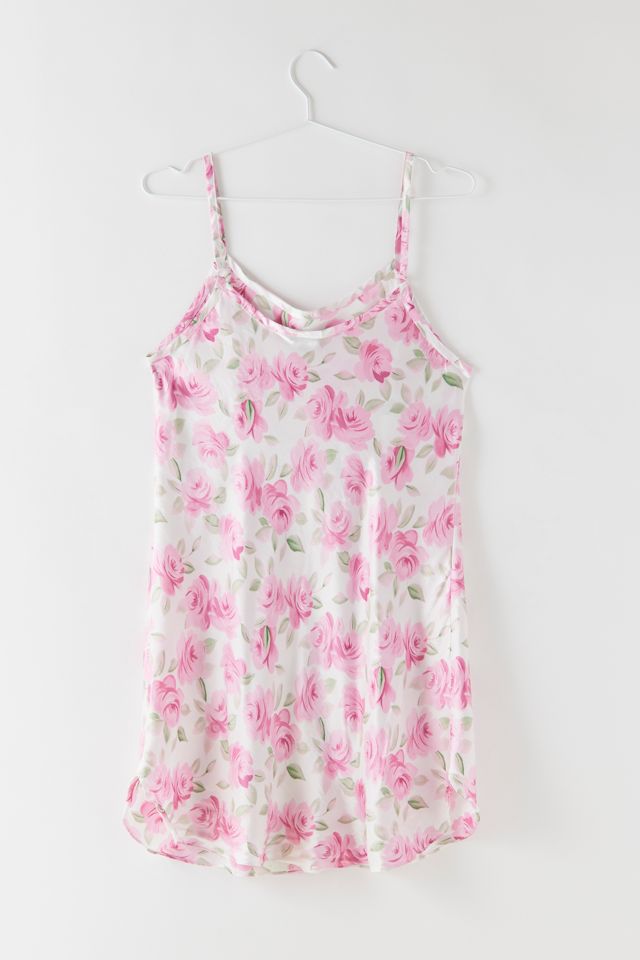 Vintage Rose Slip Dress | Urban Outfitters