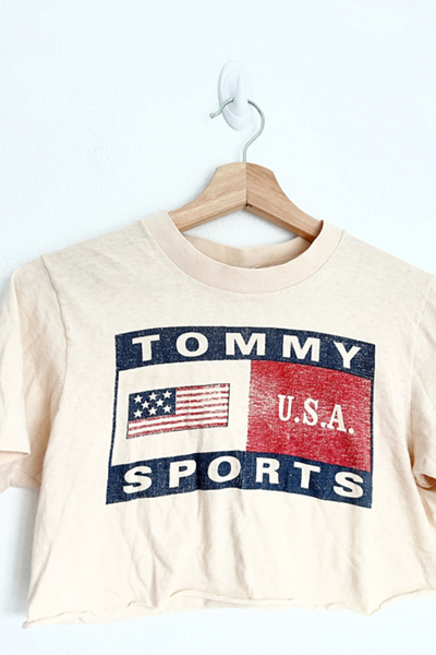 Vintage Reworked Tommy Sports Top | Urban Outfitters