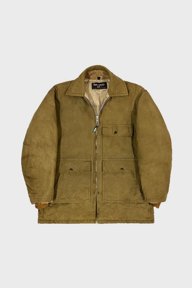 Vintage 1970's Tempco Seattle Down Canvas Hunting Jacket | Urban Outfitters