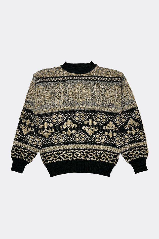 Vintage 1980's Sweater Graphix Knit Sweater | Urban Outfitters