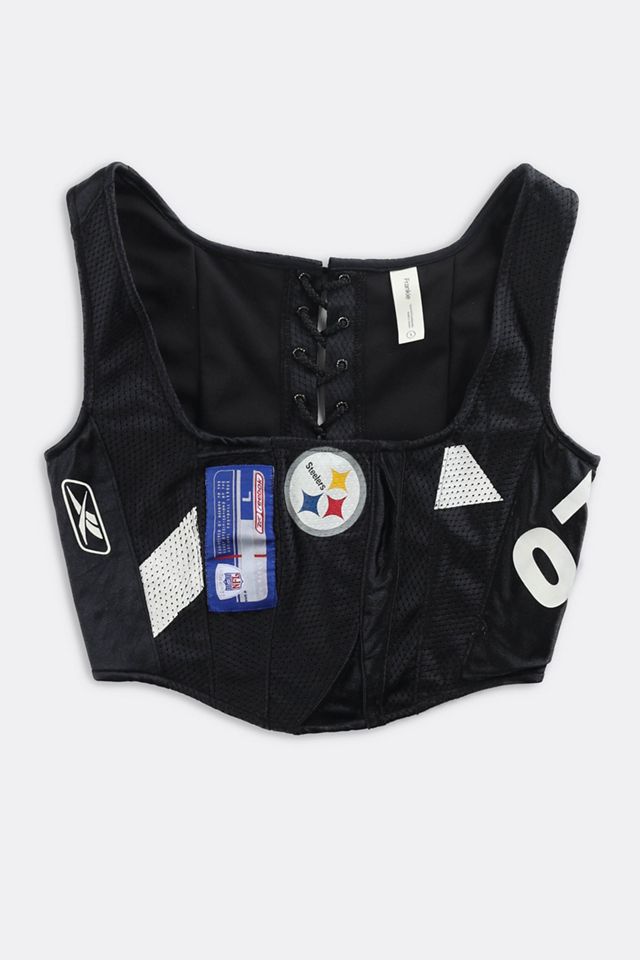 Frankie Collective Rework Steelers NFL Corset 006 | Urban Outfitters