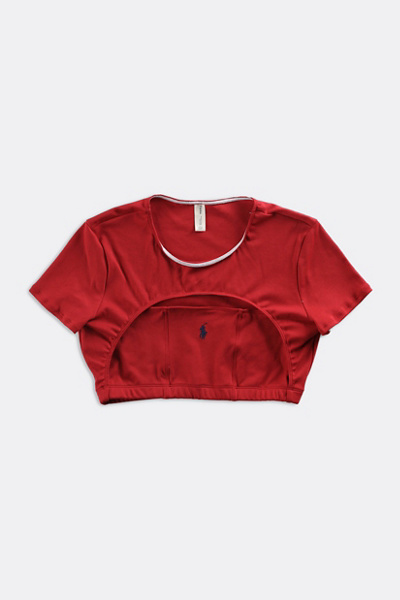 Frankie Collective Rework Polo Cut Out Tee 137 | Urban Outfitters