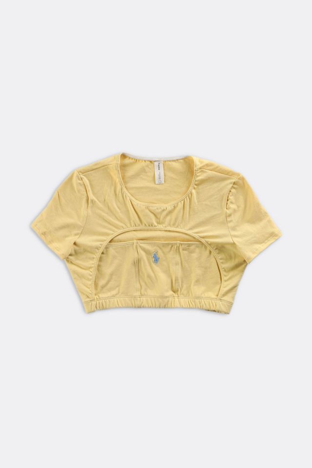 Frankie Collective Rework Polo Cut Out Tee 126 | Urban Outfitters