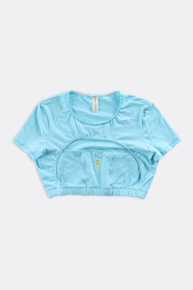 Frankie Collective Rework Polo Cut Out Tee 127 | Urban Outfitters