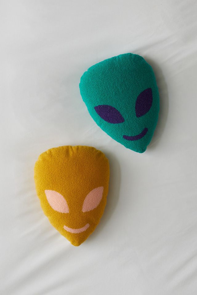 Alien Throw Pillow | Urban Outfitters