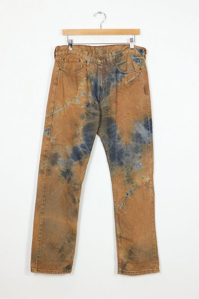 Vintage Reworked Rust Dyed Straight Fit Jeans | Urban Outfitters