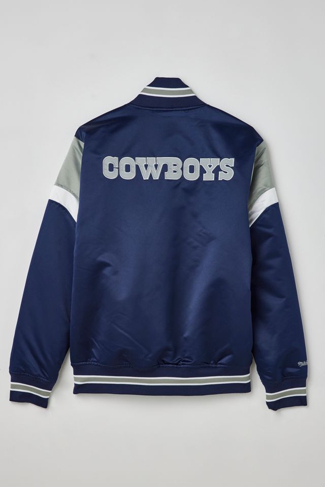 Mitchell & Ness Dallas Cowboys NFL Heavyweight Satin Jacket | Urban ...
