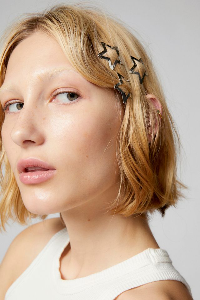 Star Metal Snap Clip Set | Urban Outfitters