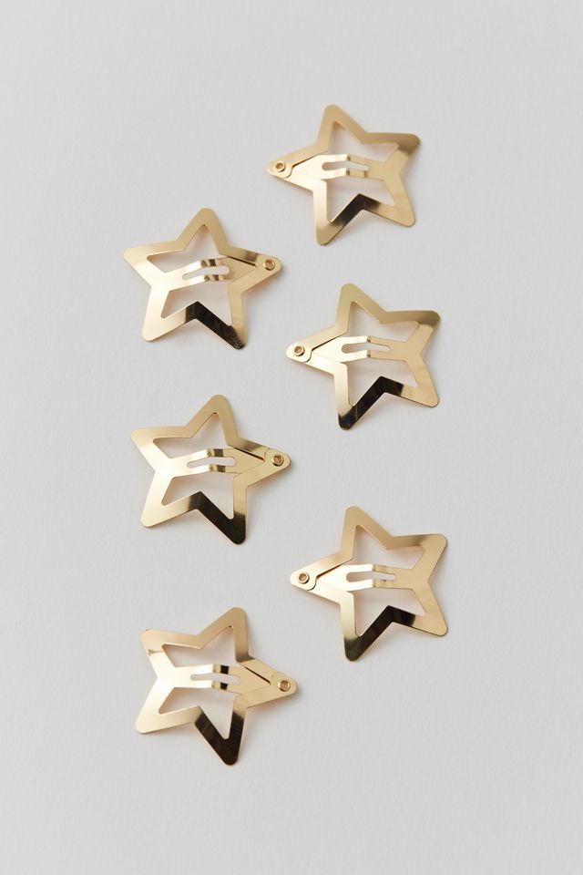 Star Metal Snap Clip Set | Urban Outfitters