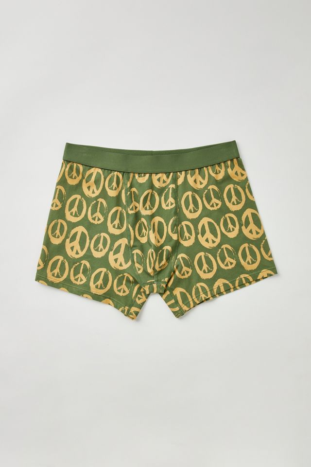 Allover Peace Sign Boxer Brief | Urban Outfitters