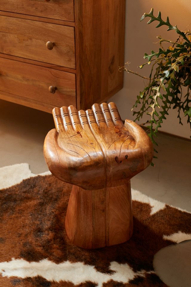Open Hands Stool | Urban Outfitters