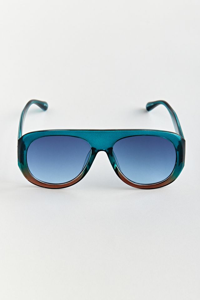 Leon Oversized Aviator Sunglasses | Urban Outfitters