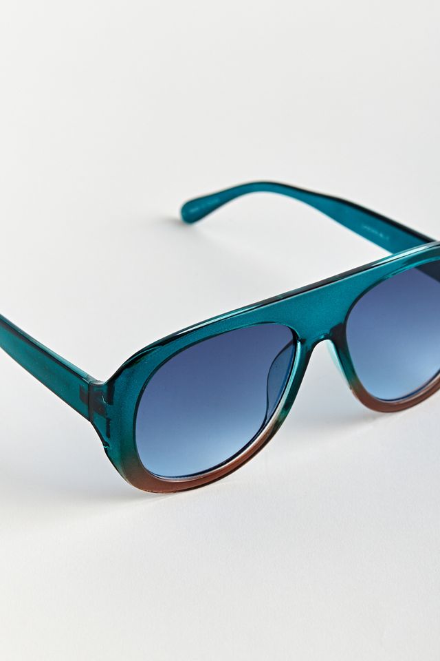 Leon Oversized Aviator Sunglasses | Urban Outfitters