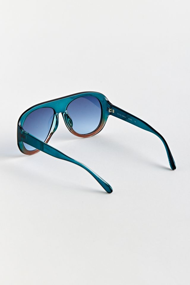 Leon Oversized Aviator Sunglasses | Urban Outfitters