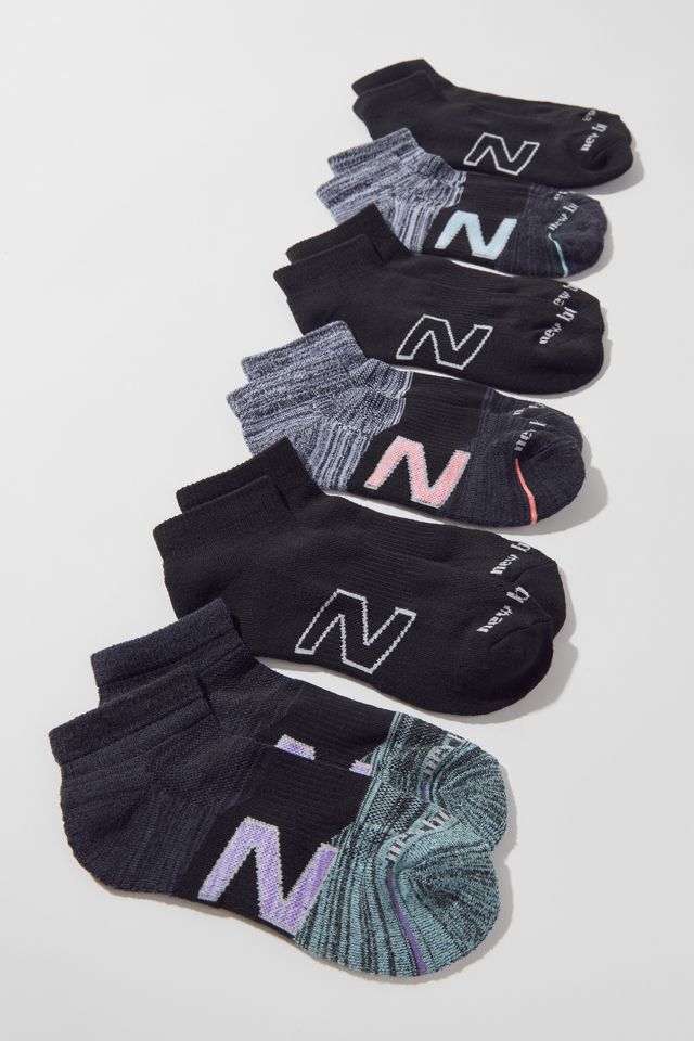 New Balance Trail Quarter Sock 6-Pack | Urban Outfitters