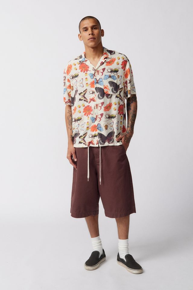 UO Stamped Insect Shirt | Urban Outfitters