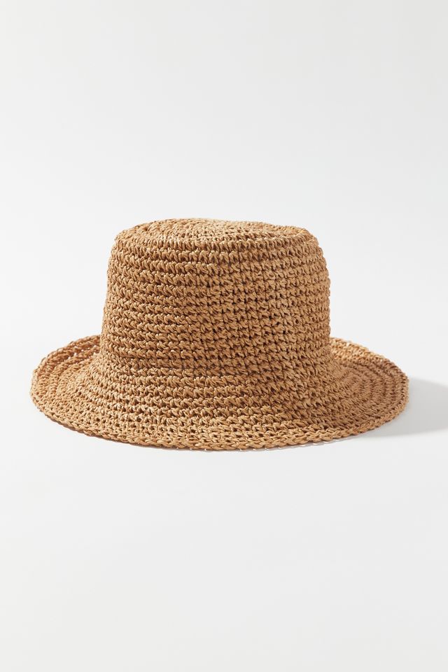 Charlie Straw Bucket Hat | Urban Outfitters