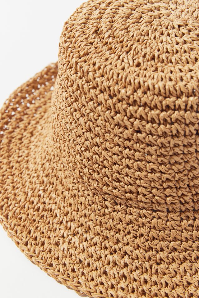 Charlie Straw Bucket Hat | Urban Outfitters
